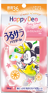 ボディシート｜Happy Deo ハッピーデオ｜mandom - 株式会社マンダム