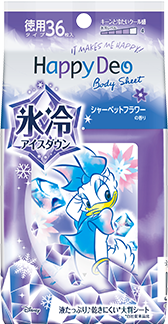 ボディシート｜Happy Deo ハッピーデオ｜mandom - 株式会社マンダム